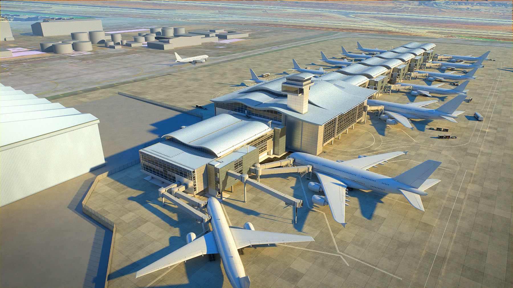 LAX Midfield Concourse - Capital Engineering